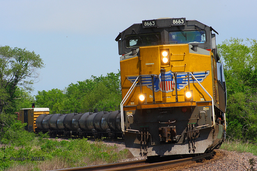 Southbound UP Manifest Train